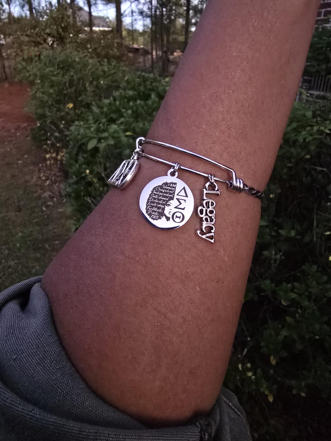 Delta Sigma Theta Legacy Bracelet - HBCU - Delta Sigma Theta Bracelet ...