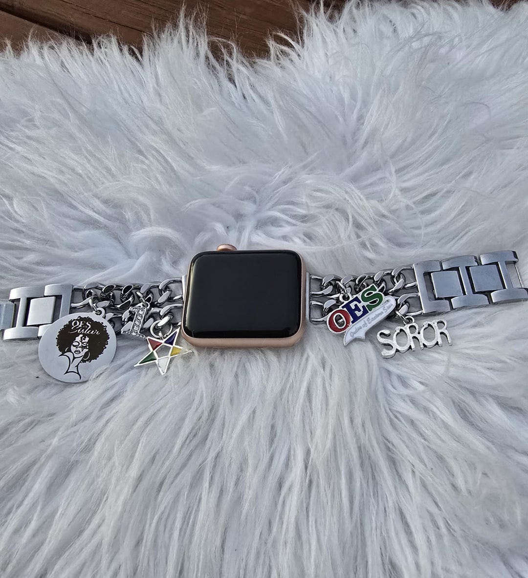 OES Watch Band - Eastern Star Watch Band - Sorority Watch Band - Apple ...