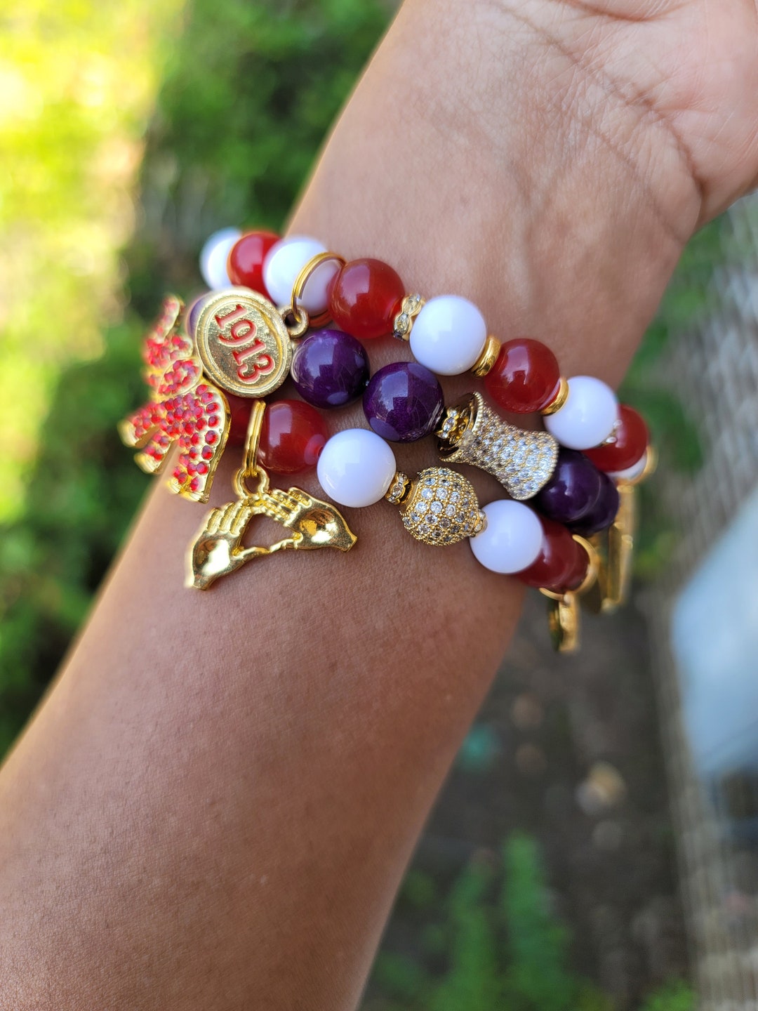 Delta Bracelet - Delta Sigma Theta Bracelet - DST Bracelet - Alcorn ...
