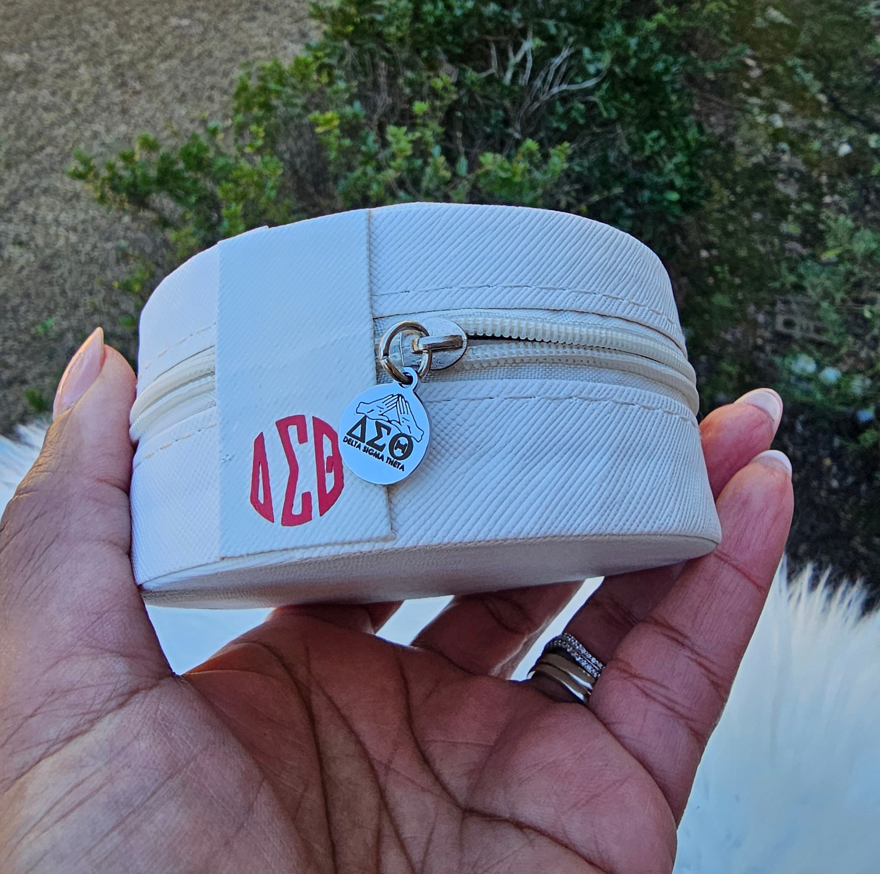 Delta Sigma Theta Small Jewelry Box Travel - Delta Sorority Box - DST ...