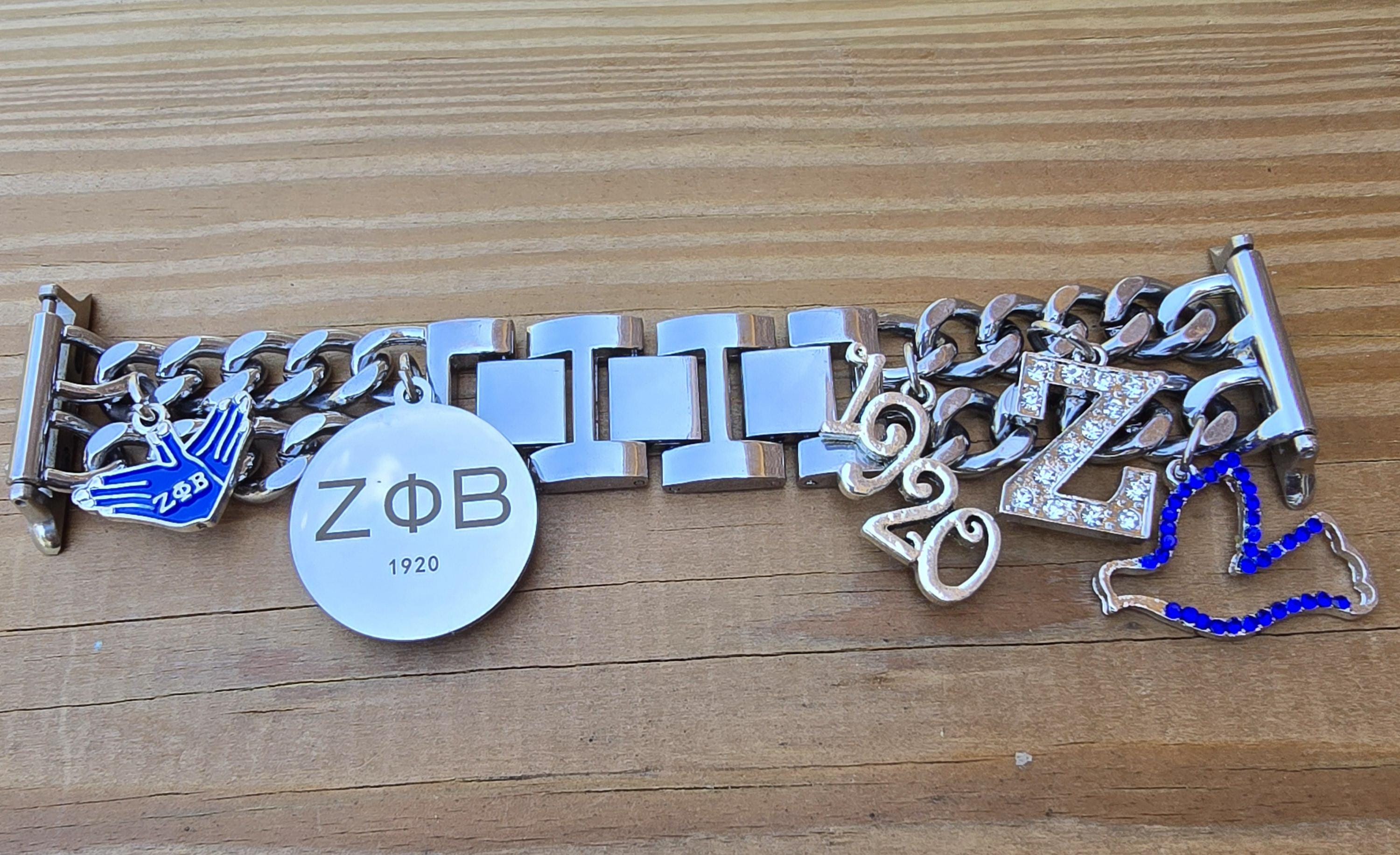 Zeta Phi Beta Galaxy Watch Band - Z Phi B Galaxy Watch Band - Zeta ...