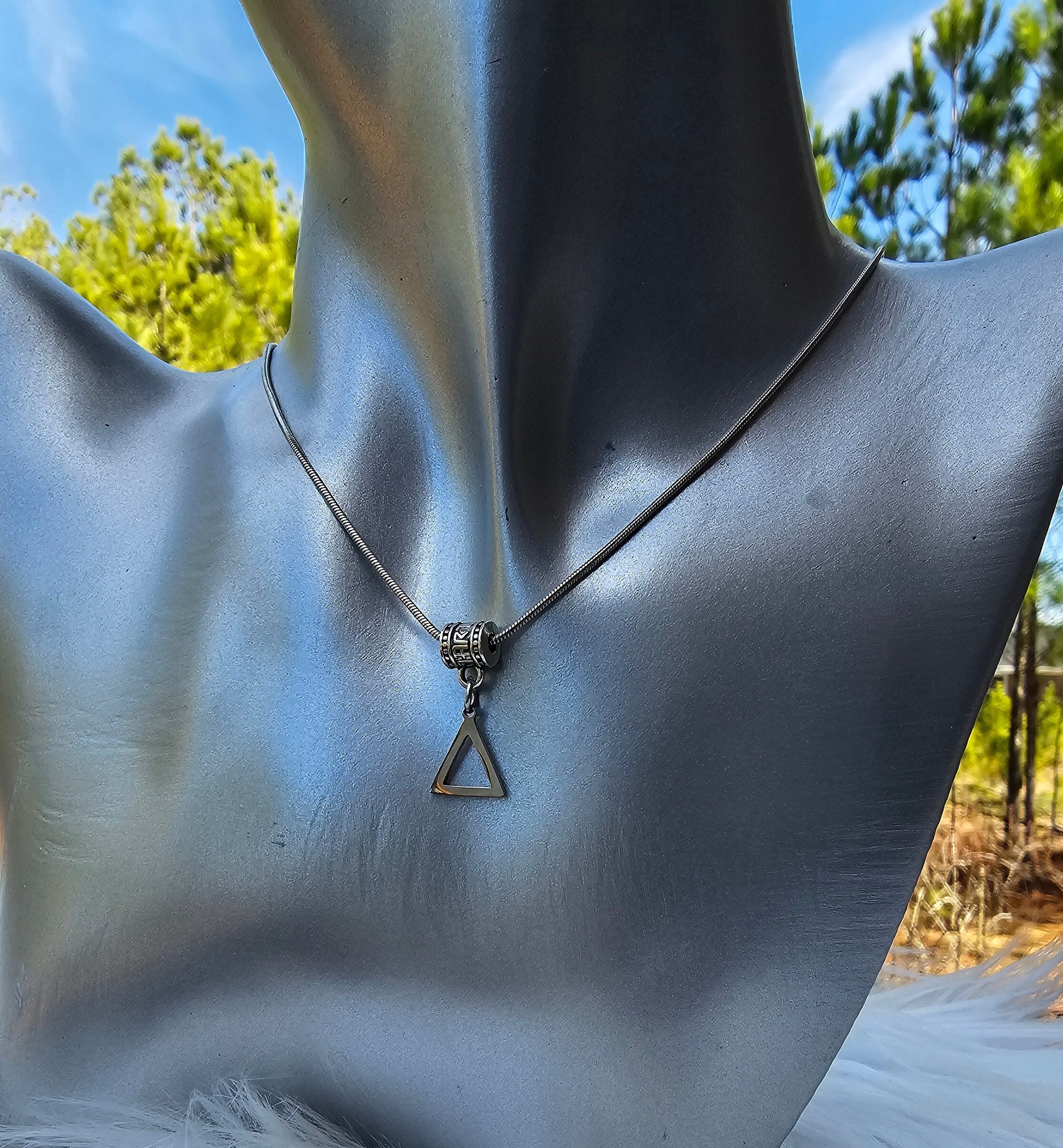 Delta Sigma Theta Necklace- Sorority Necklace - Delta Jewelry - Delta ...