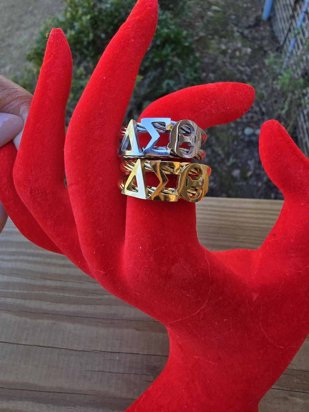 Delta Sigma Theta Ring - DST Ring - Delta Ring - Sorority Jewelry - 1913 Ring - Sorority Ring - Etsy