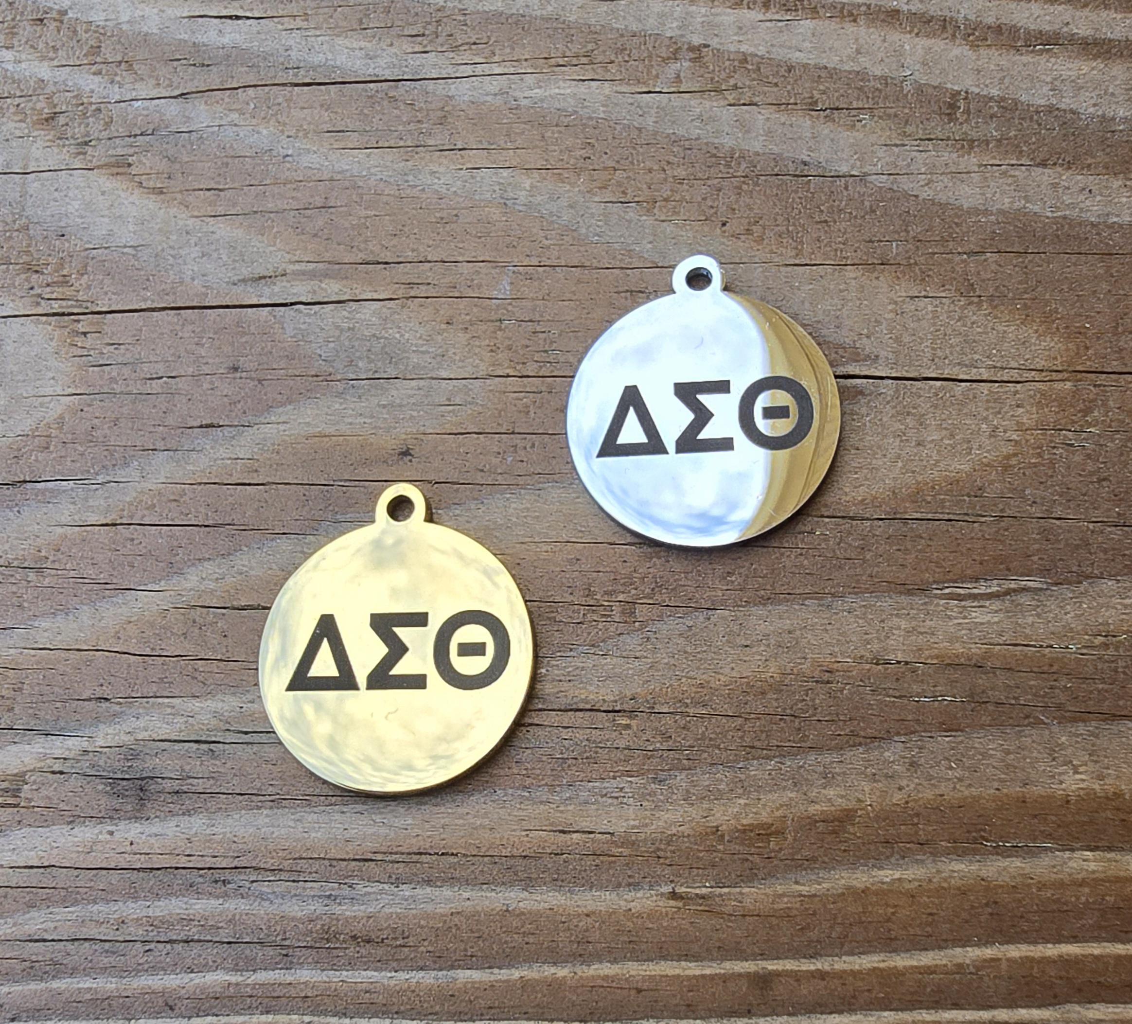 Delta Sigma Theta Greek Ltr Charm - Delta Sigma Theta Charm - Delta ...