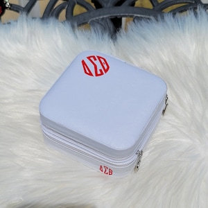 Delta Sigma Theta Small Jewelry Box Travel - Delta Sorority Box - DST ...