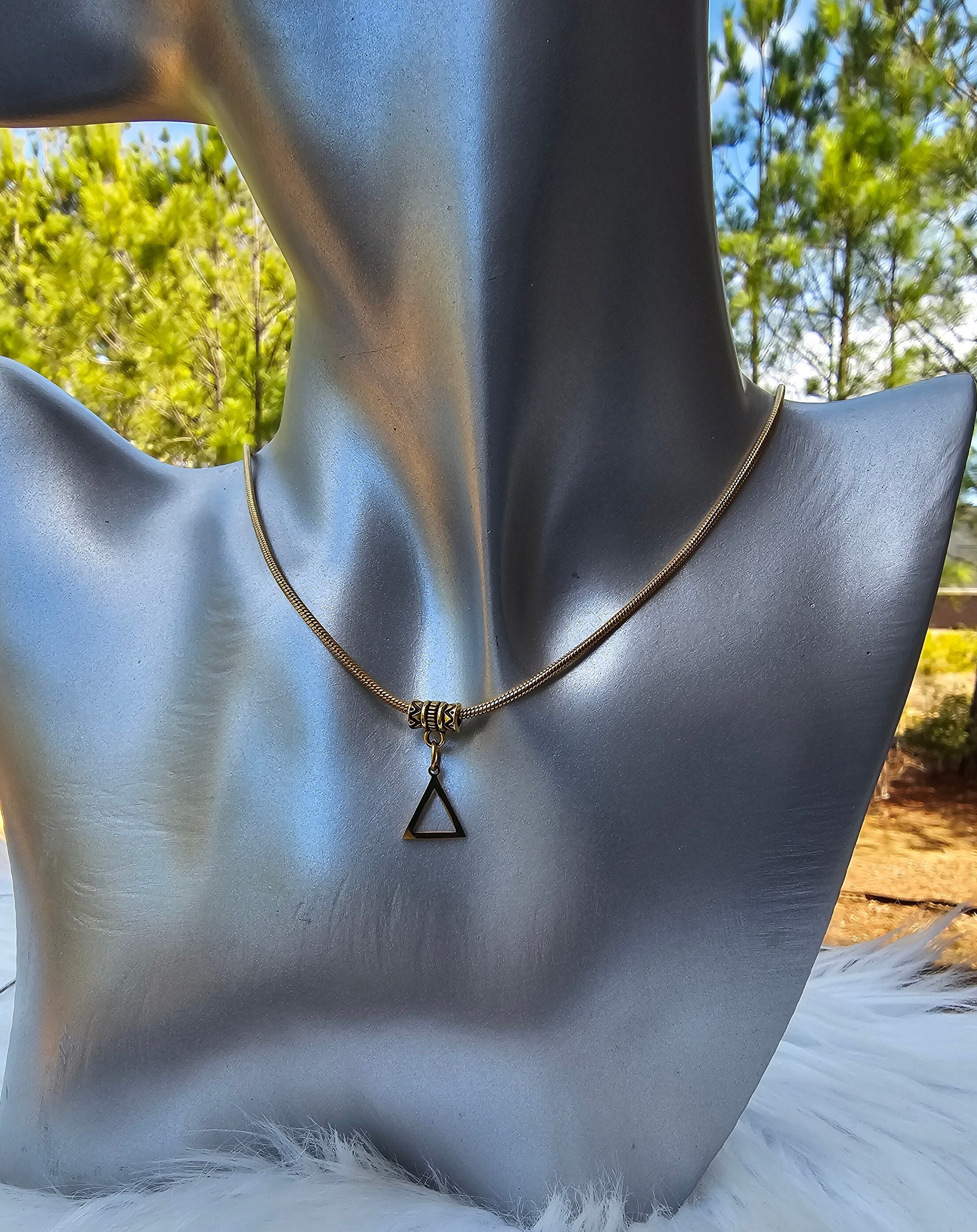 Delta Sigma Theta Necklace- Sorority Necklace - Delta Jewelry - Delta ...