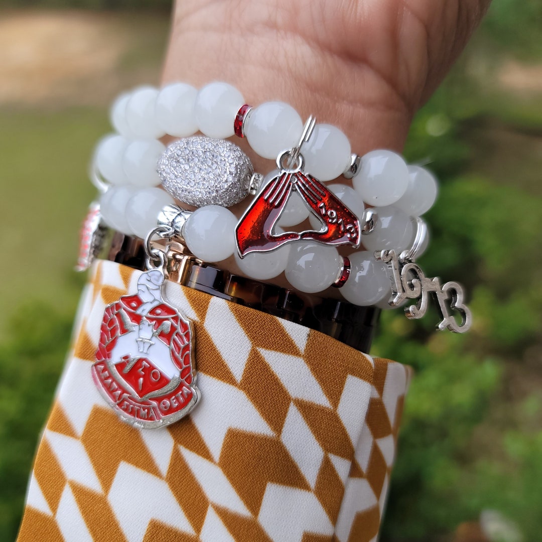 Delta Bracelet - Delta Sigma Theta Bracelet - Sorority Bracelet - DST ...