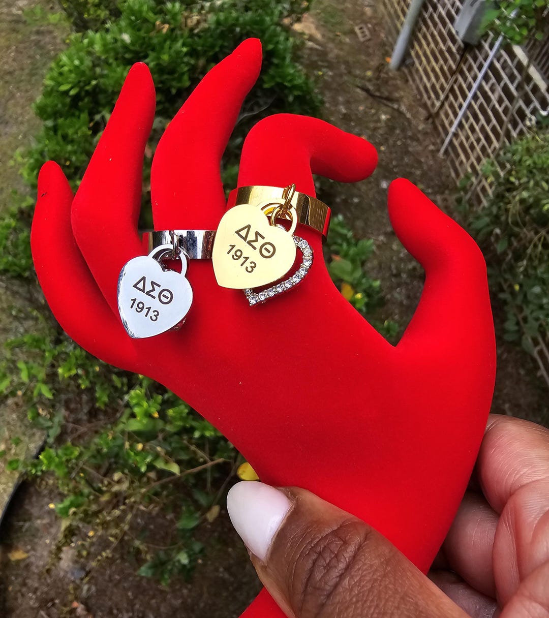 Delta Sigma Theta Ring - DST Ring - Delta Ring - Sorority Jewelry ...
