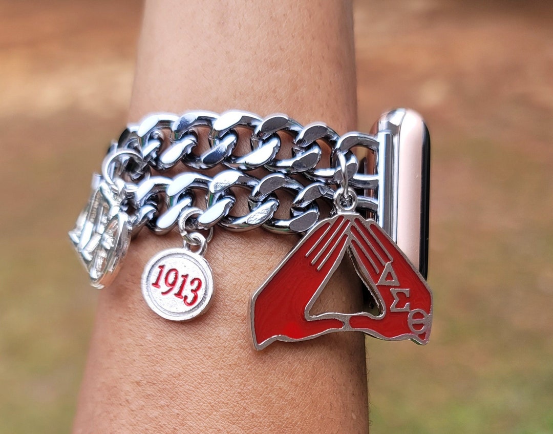Delta Watch Band Delta Sigma Theta Watch Band Sorority Watch Band DST ...