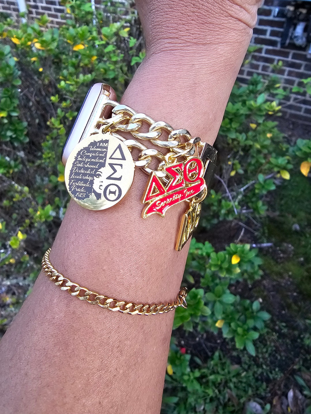 Delta Watch Band Delta Sigma Theta Watch Band Sorority Watch Band DST ...
