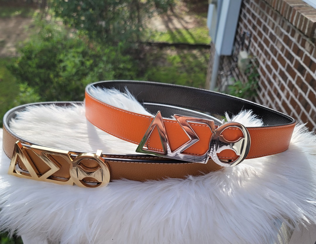 Delta Belt Buckle - Delta Sigma Theta Belt Buckle - Sorority Belt ...