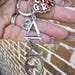 Delta Key Ring - Delta Sigma Theta Key Ring - Sorority Key Ring - DST ...