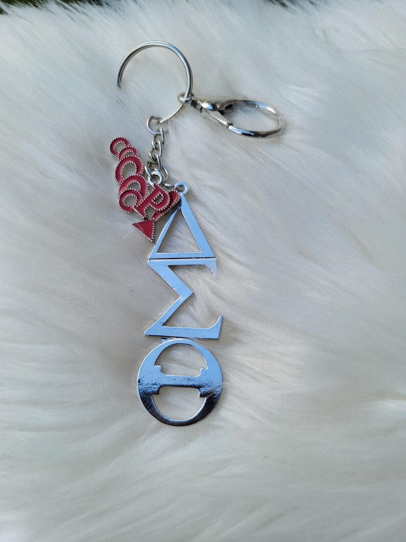 Delta Key Ring Delta Sigma Theta Key Ring Sorority Key - Etsy