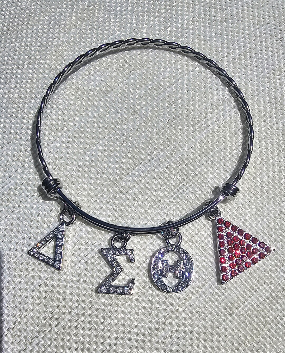 Delta Bracelet Delta Sigma Theta Bracelet Sorority Bracelet DST ...