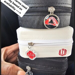 Delta Sigma Theta Small Jewelry Box Travel - Delta Sorority Box - DST ...