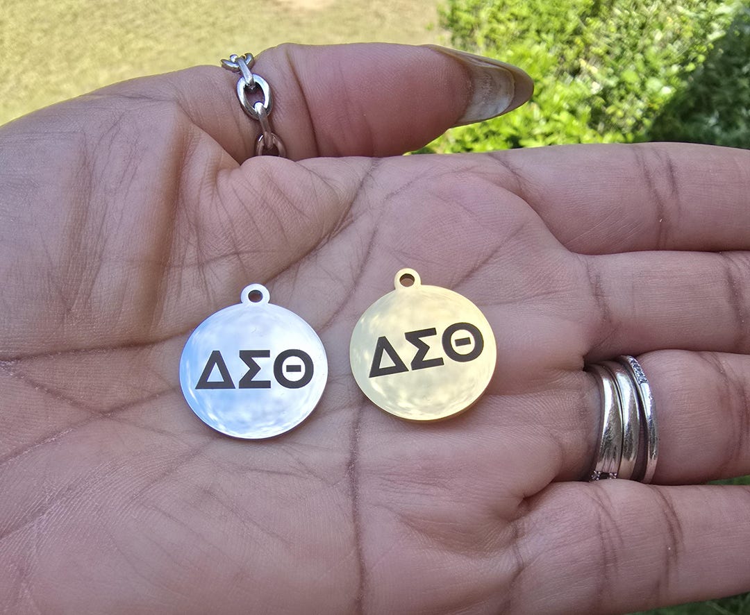 Delta Sigma Theta Greek Ltr Charm - Delta Sigma Theta Charm - Delta ...