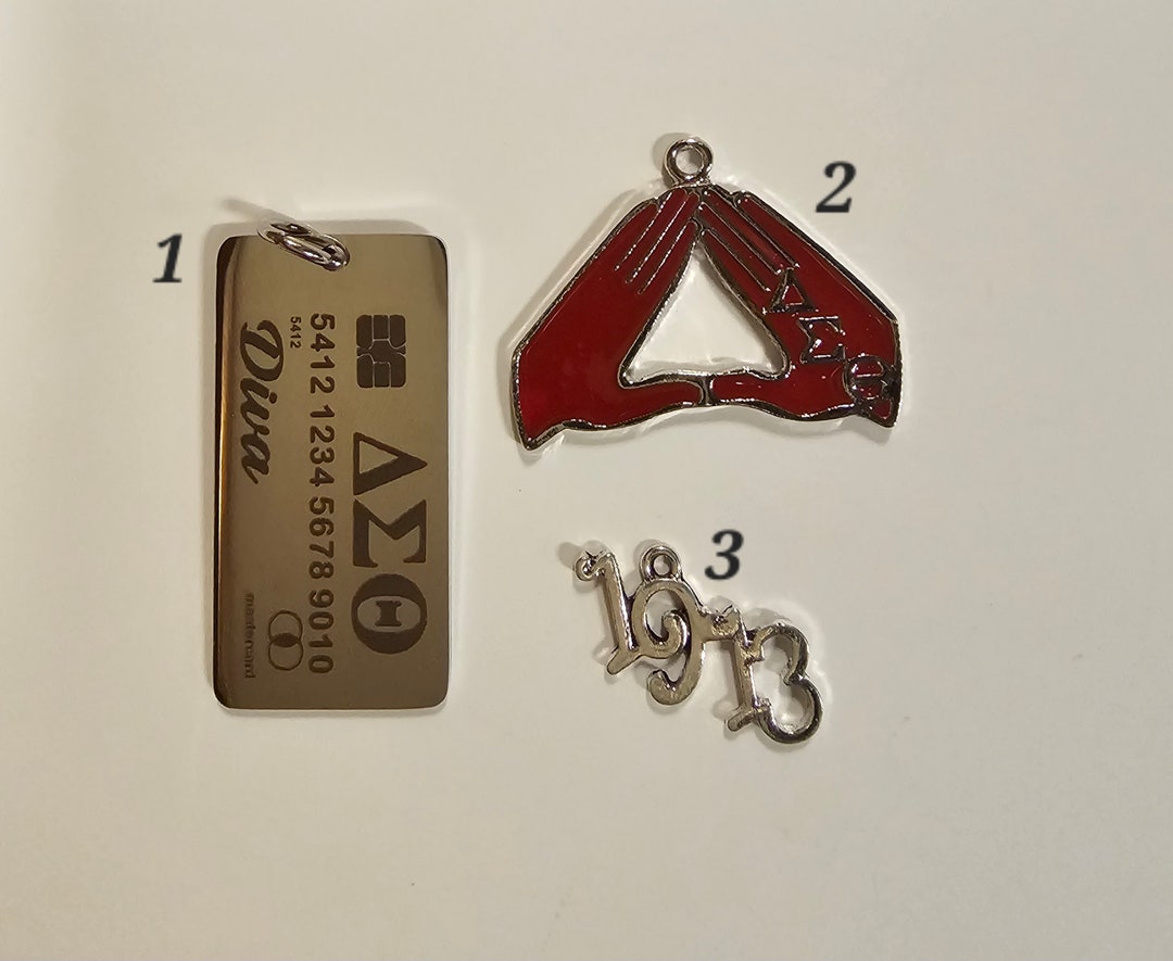 Delta Sigma Theta Sorority Charms - HBCU Charms - Divine Nine Charms ...