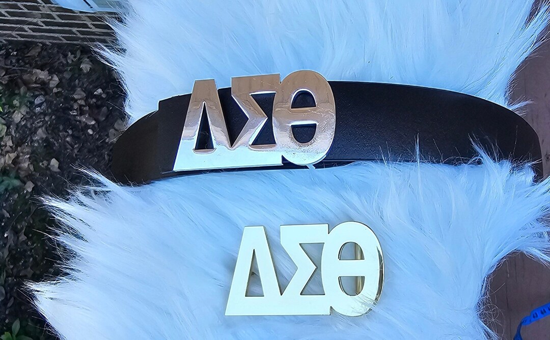 Delta Belt Buckle Delta Sigma Theta Belt Buckle Sorority Belt Buckle ...