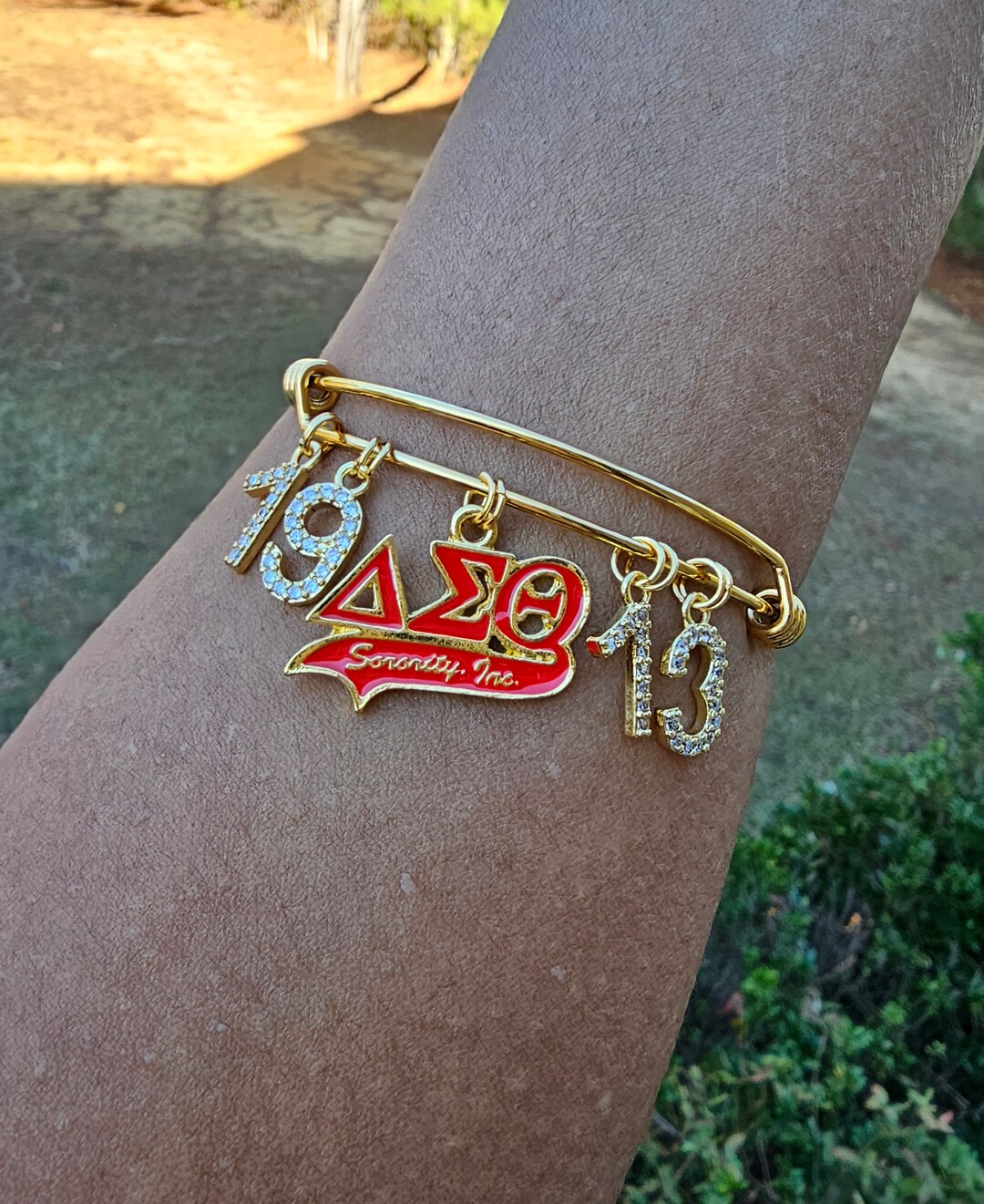 Delta Bracelet - Delta Sigma Theta Bracelet - Sorority Bracelet - DST ...