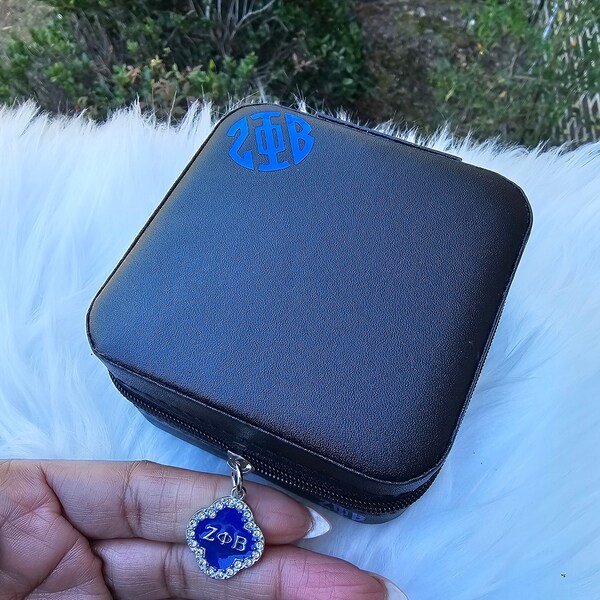 Zeta Phi Beta Sorority Box - Etsy