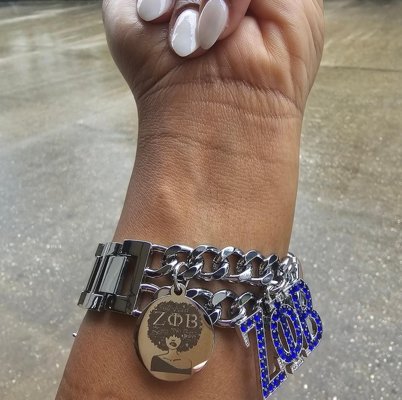 Zeta Phi Beta Galaxy Watch Band - Z Phi B Galaxy Watch Band - Zeta ...