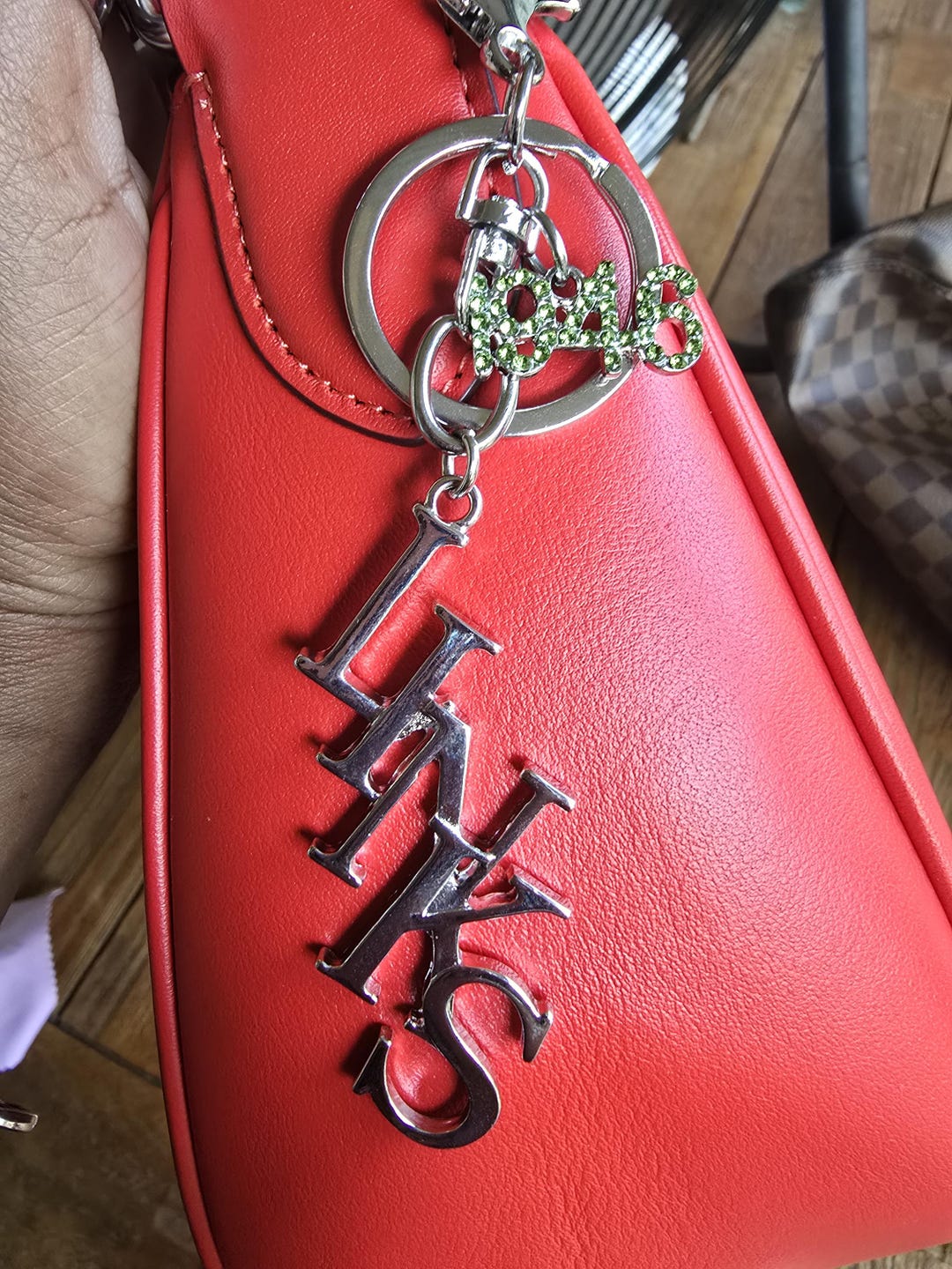 The Links Handbag Charm/key Ring - Links Purse Charm - Sorority Charm ...