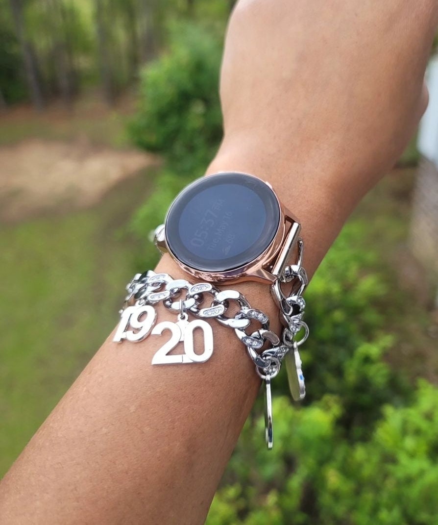 Zeta Phi Beta Galaxy Watch Band - Z Phi B Galaxy Watch Band - Zeta ...