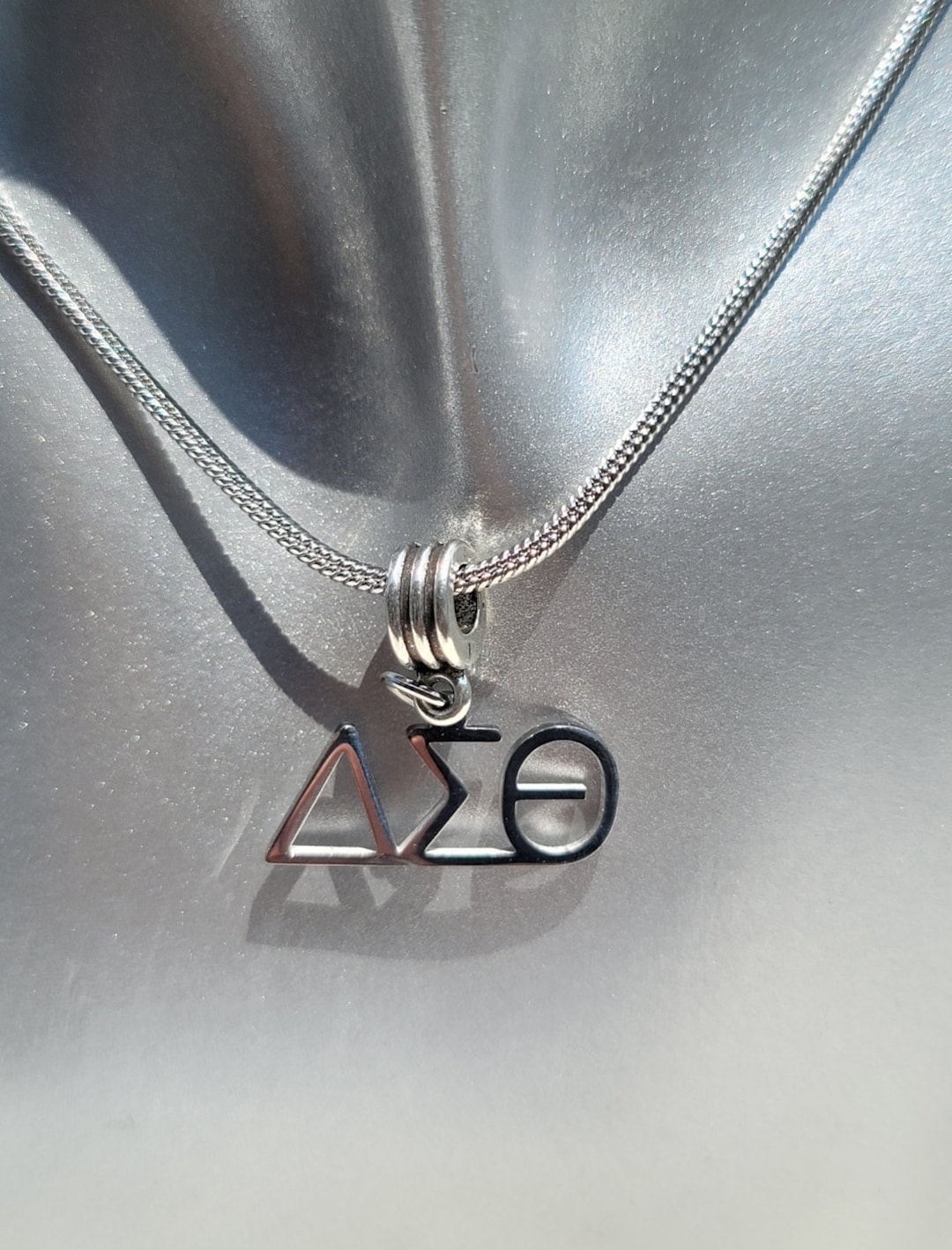 Delta Sigma Theta Necklace Sorority Necklace Delta Jewelry Delta Sigma ...