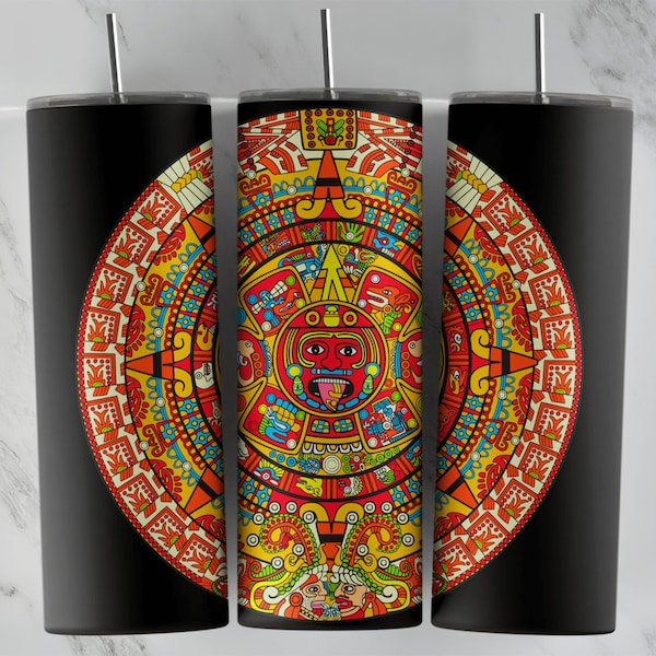 Aztec Calendar Svg - Etsy