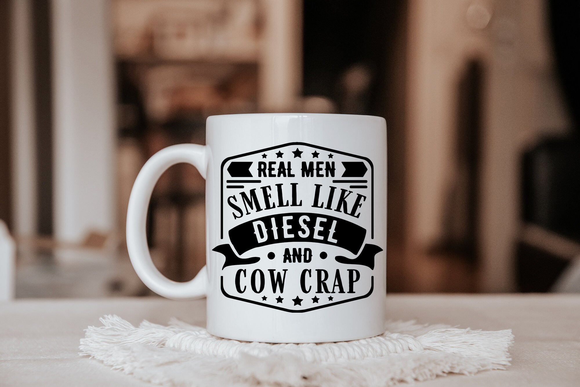 Real Men Smell Like Diesel & Cow Crap SVG File - Etsy