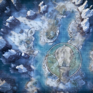 50+ D&D Tundra/arctic Battlemaps - Embark on Chilling Adventures Across ...