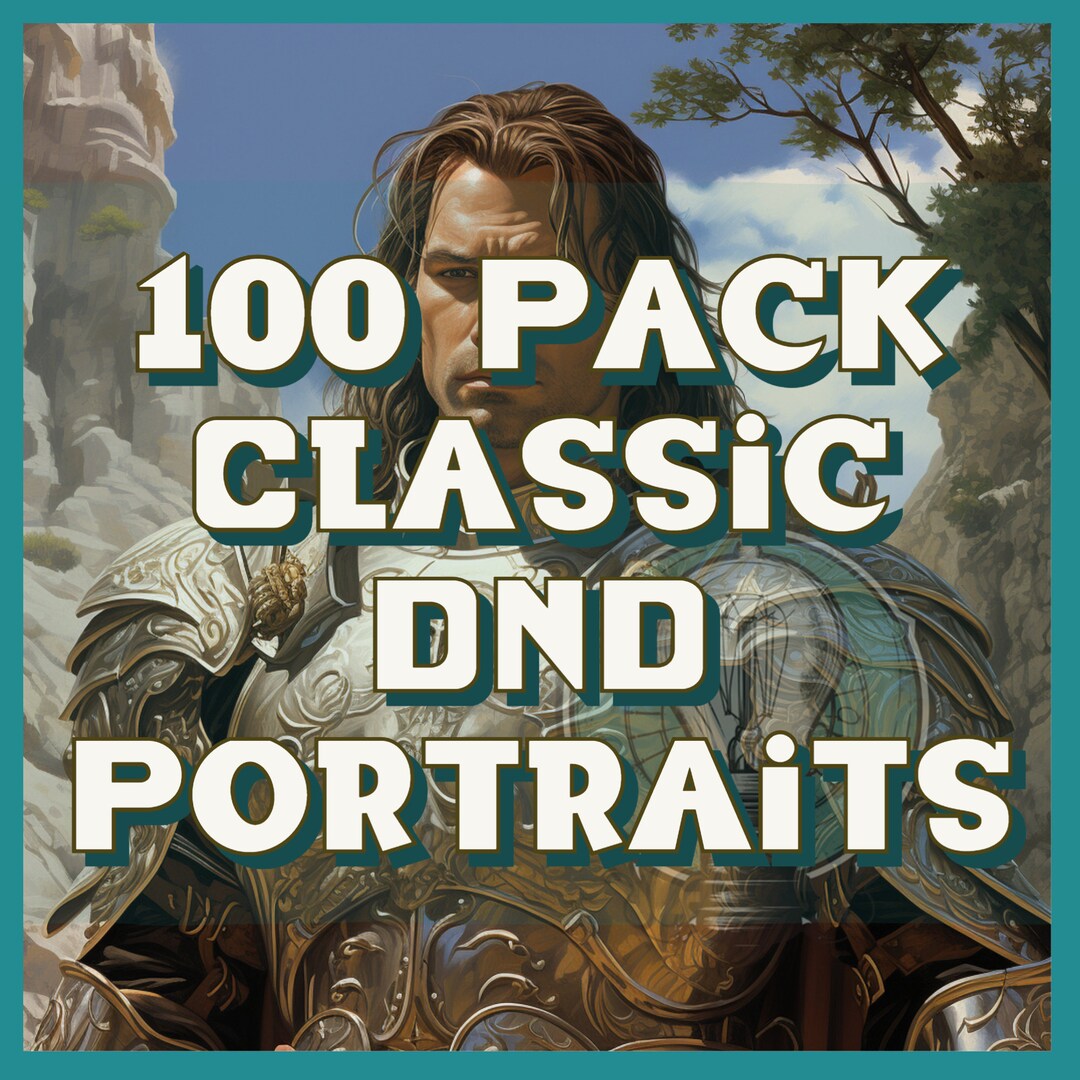 Classic Dnd Style - 100+ Pack of Hand-drawn Dungeons and Dragons ...