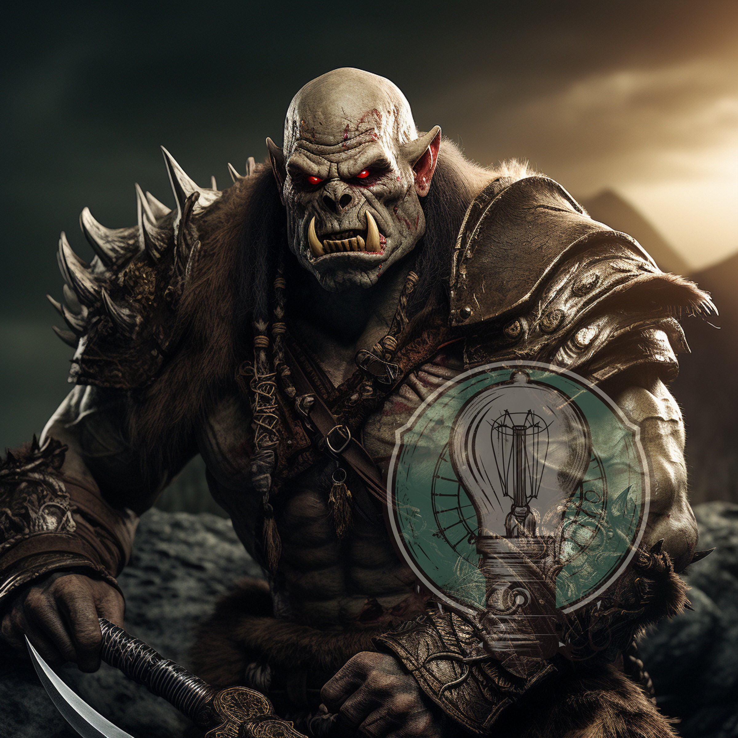 50+ D&D Orc NPC Portrait Pack - Bring Your Orcish NPCs, BBEGs, or ...