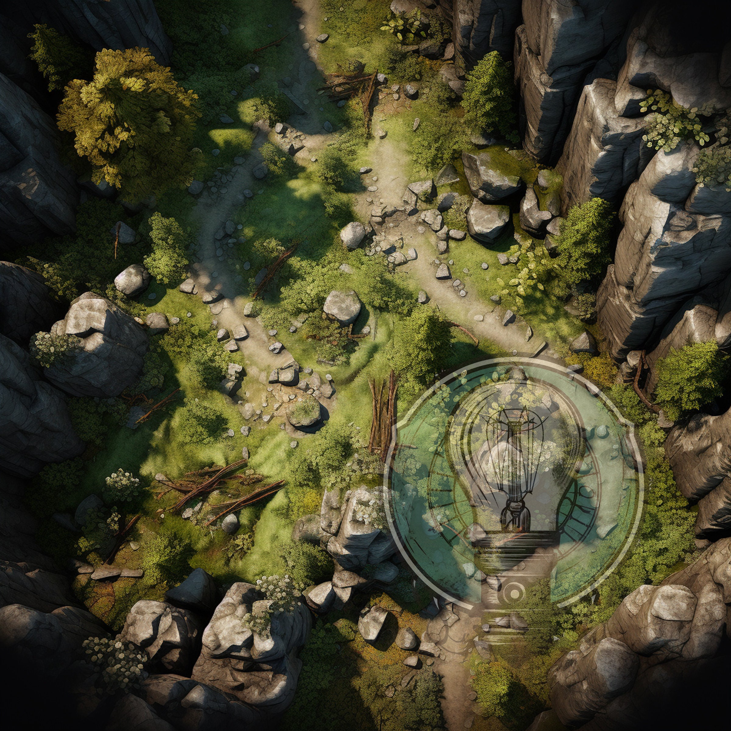 50+ D&D Forest Battle Maps Pack - Tauche ein ins Abenteuer! | Dungeons ...