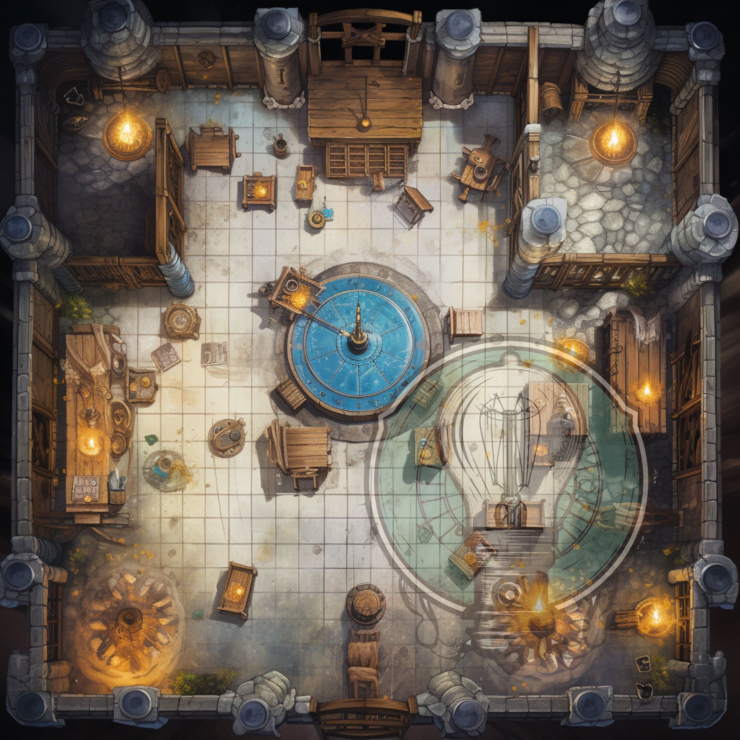 100+ D&D Battle Maps Pack - From Cozy Taverns to Wild Jungles to ...