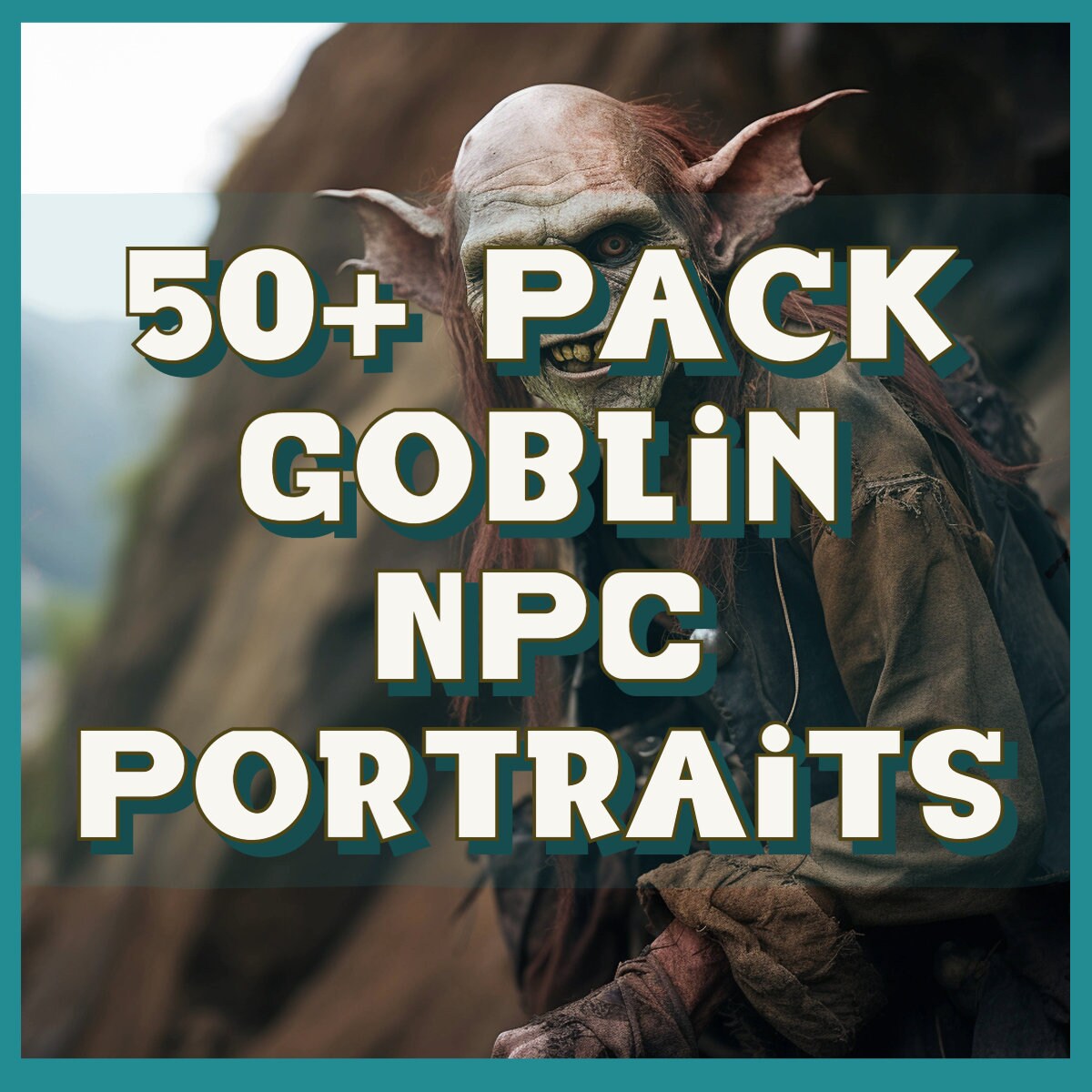 50 D&D Goblin NPC Portrait Pack Dive Into the Mischievous - Etsy