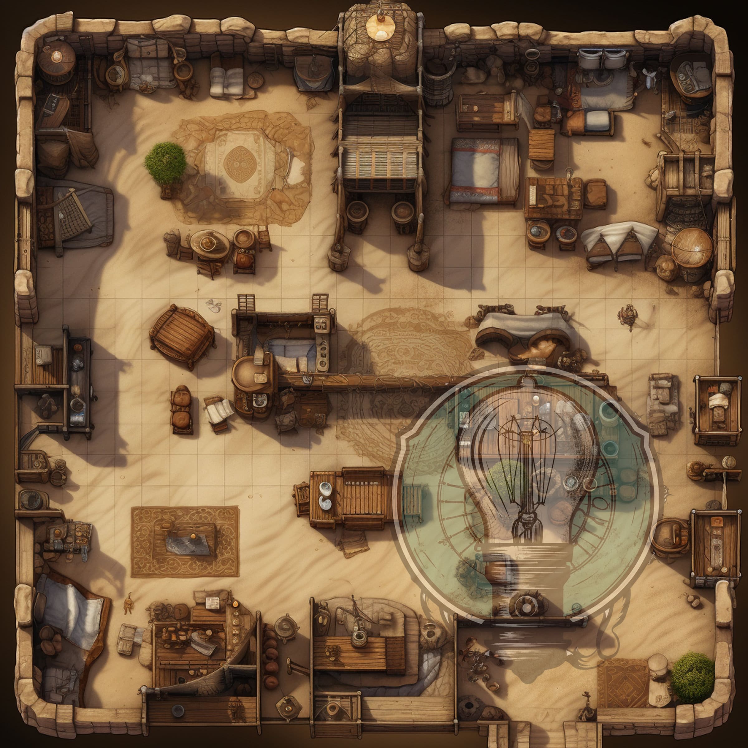 50+ Pack of Dungeons and Dragons Tavern Battlemaps - Diverse Terrain ...