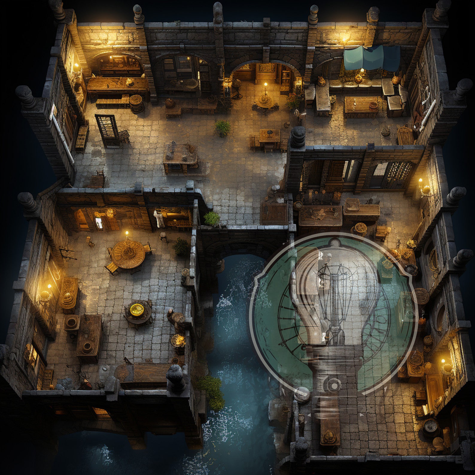 50 D&D Underdark Battle Maps Pack Delve Into the Depths of Faerûn ...