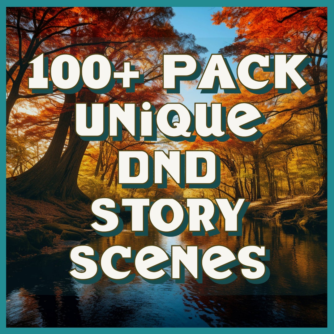 100+ Dungeons and Dragons Forest Story Scenes Pack Enchanting Glades ...