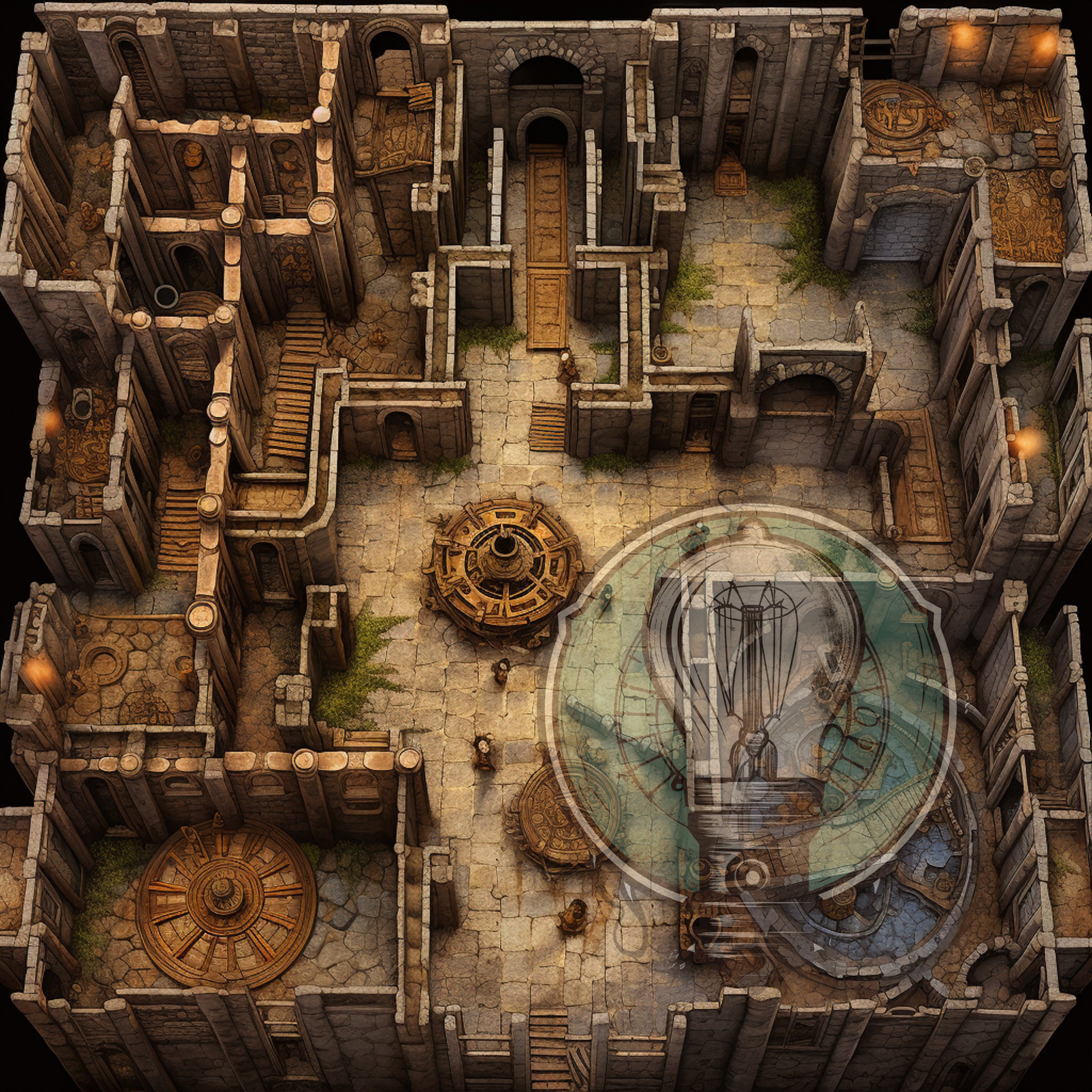 100+ D&D Battle Maps Pack - From Cozy Taverns to Wild Jungles to ...