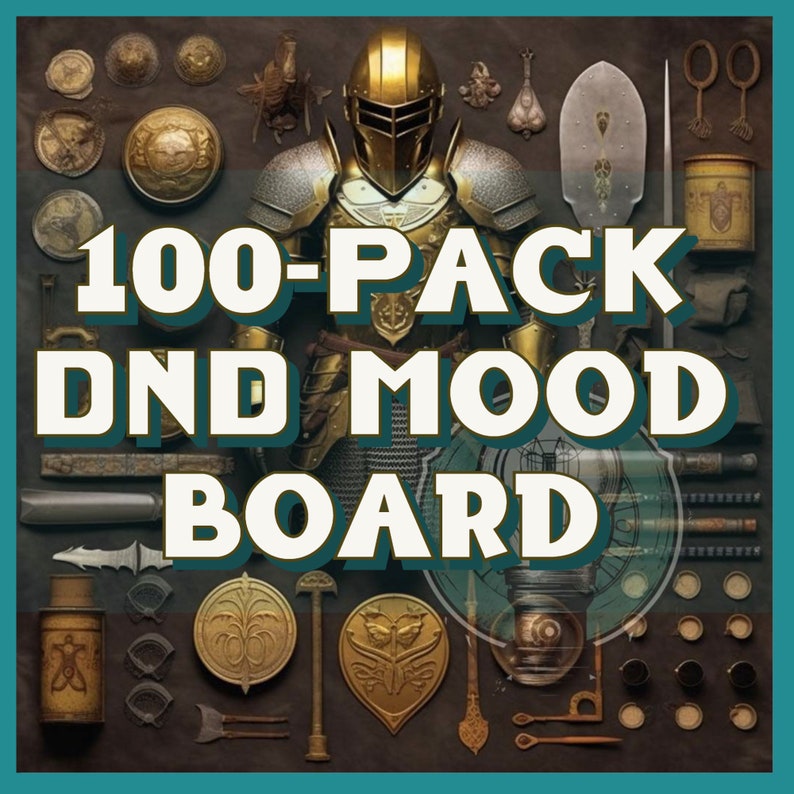 100+ Pack of Ultra-realistic High Detail Dungeons and Dragons Character Mood Boards - Etsy