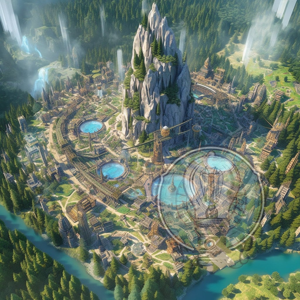 Extensive Collection of 100+ Dungeons and Dragons City Maps — Inked ...