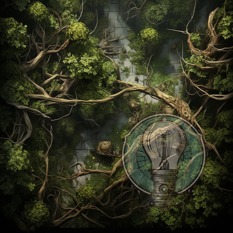 50 D&D Forest Battle Maps Pack Dive Into Adventure - Etsy