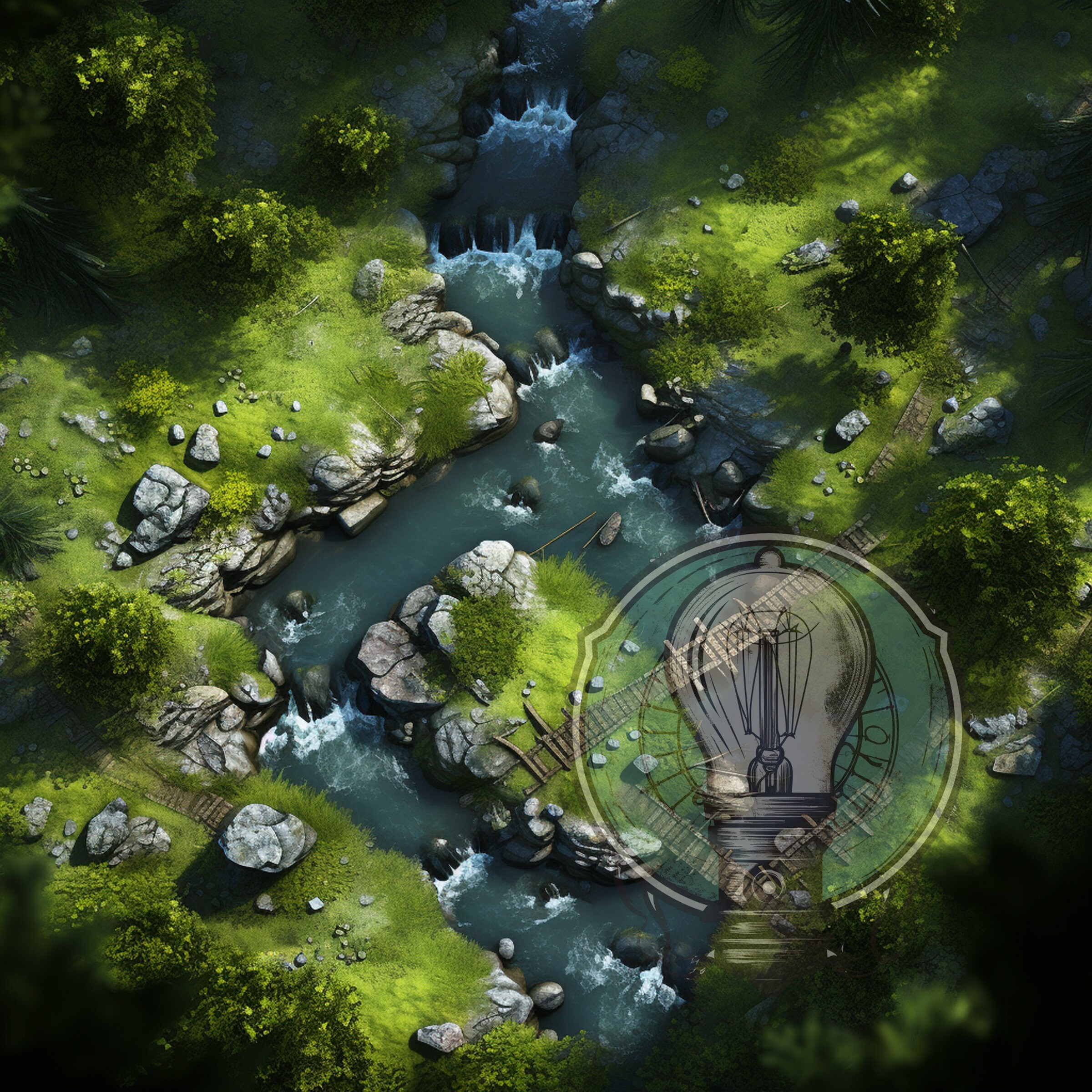 50+ D&D Forest Battle Maps Pack - Dive into Adventure! | Dungeons and ...