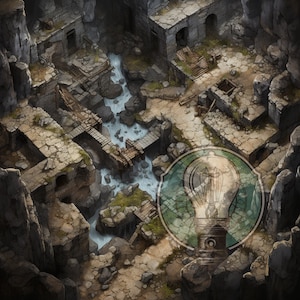 50+ D&D Mountain Battle Maps Pack - Scale the Heights of Adventure ...