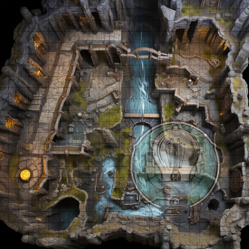 50+ D&D Ruins Battlemaps Pack - Explore the Echoes of Forgotten ...