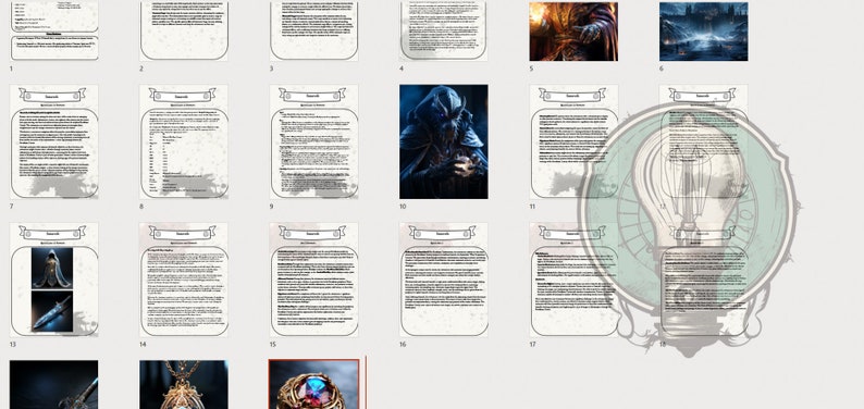 5-pack of Npcs With Stat Blocks, Backstories, Quest Lines, Rewards, and ...