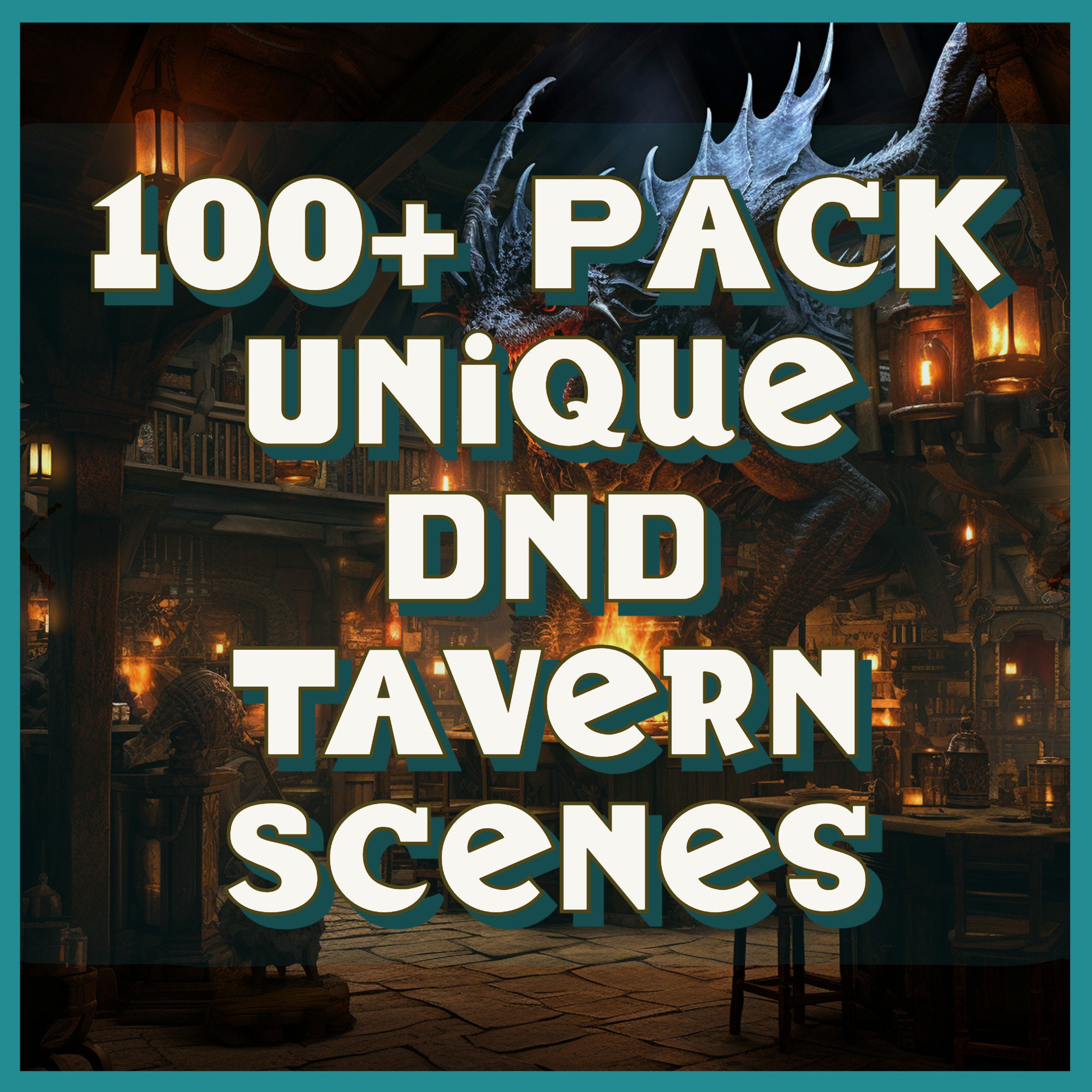 100 D&D Tavern Scenes Pack Your Ultimate Collection for Memorable ...