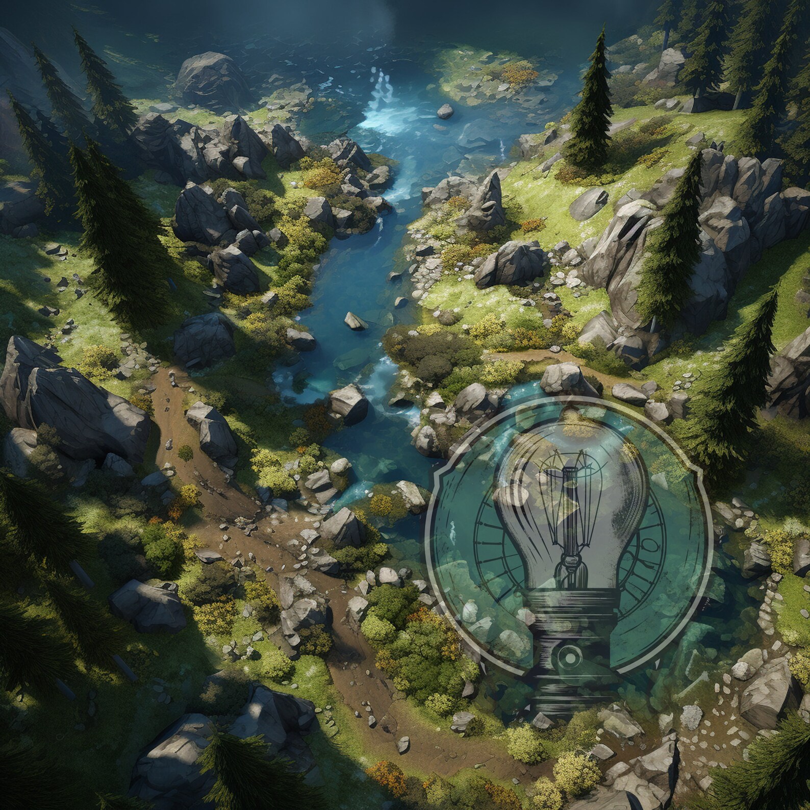 50+ D&D Mountain Battle Maps Pack - Scale the Heights of Adventure ...