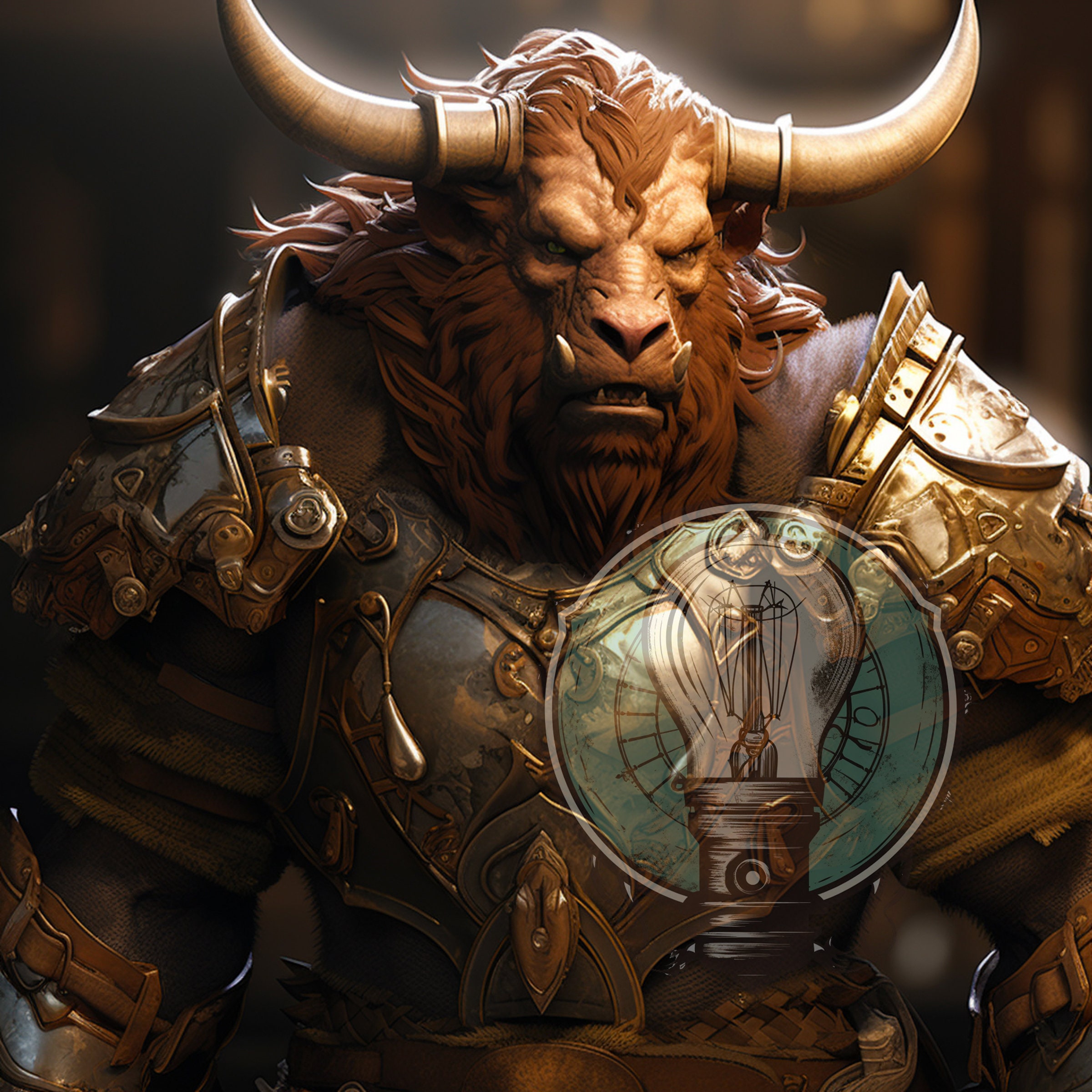 50 D&D Character Portraits Minotaurs Larry Elmore Style Dnd Dungeons ...